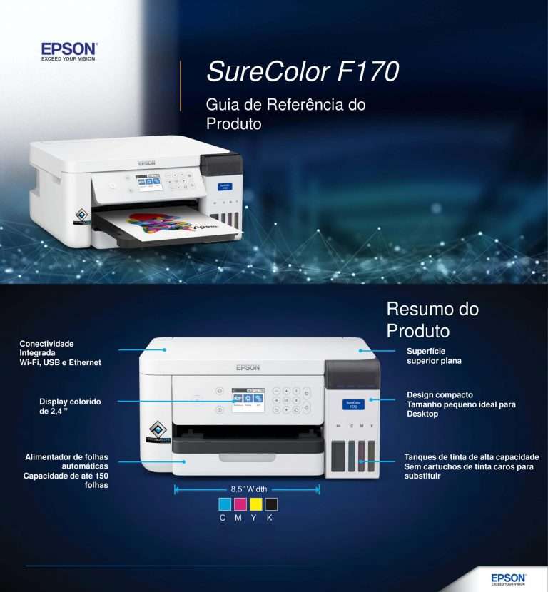 Impressora Epson SureColor F170 | EPcenter Renvedora Epson
